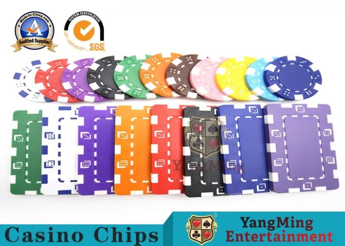PMS Printing Casino Poker Chips Abs Plastic Inner Steel Core ...