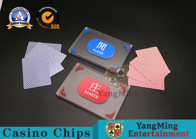 Casino Baccarat Markers Customized Banker Player Wins Mark 2PS Button