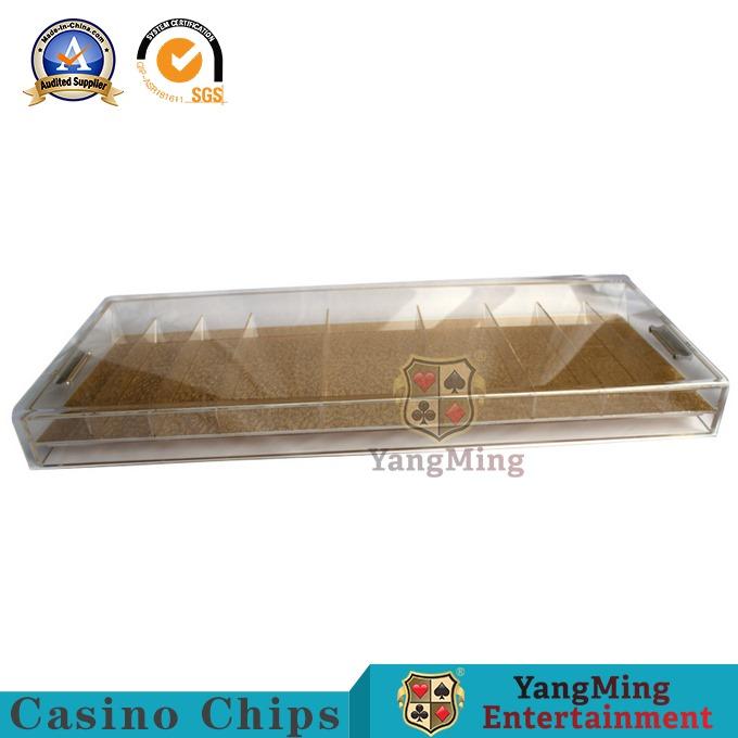 800pcs Poker Chip Case Tray / Casino Baccarat Texas Poker Chip Holder ...