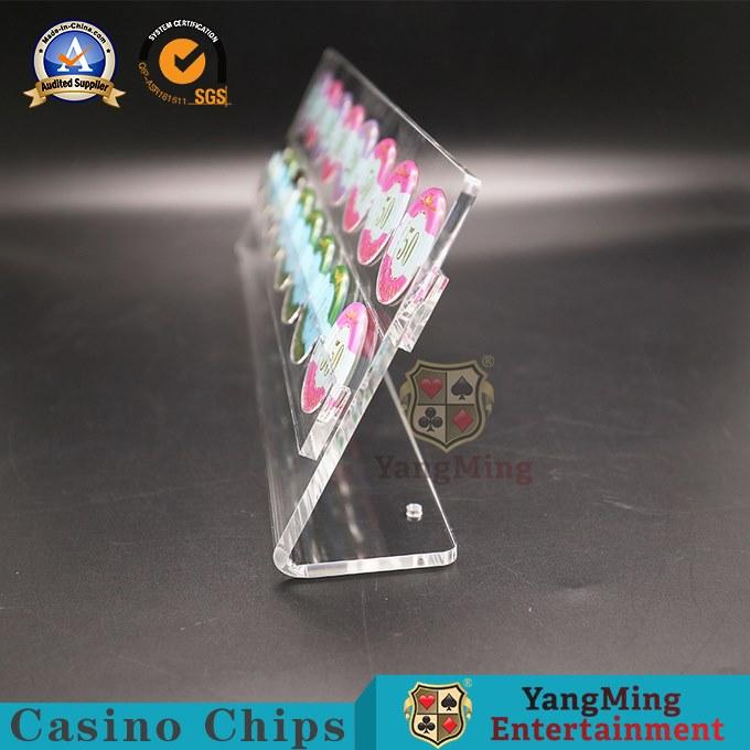 Full Transparent Roulette Wheel Table Chips Display Horizontal Section ...