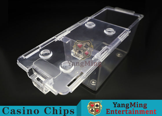 Anti - Theft Transparent 8 Decks Poker Discard Holder For Card ...