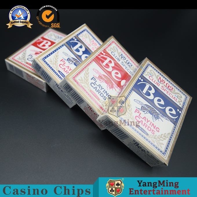 Black Core Paper Casino Playing Cards With Customized Logo 144 Decks ...