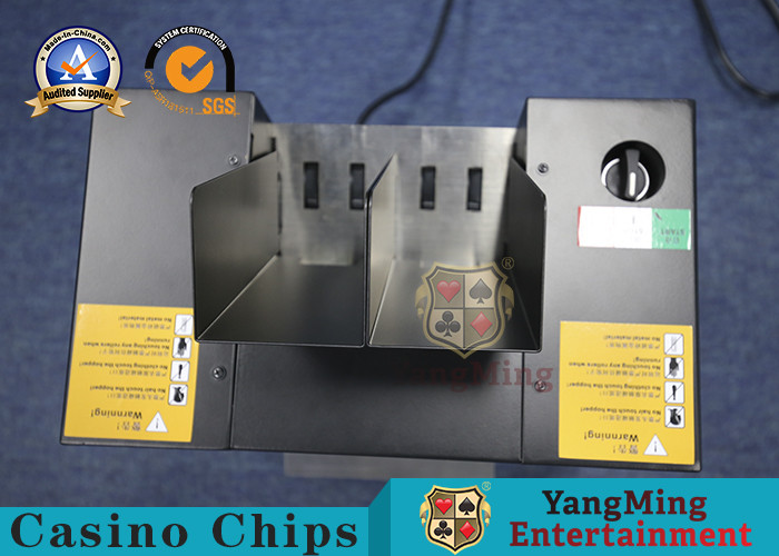 Gambling Table Games Metal Automatic Casino Playing Card Poker Shredder ...