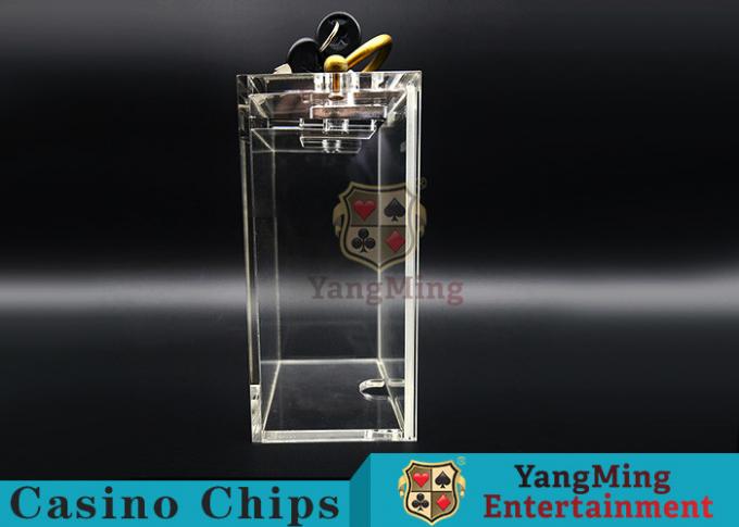 Baccarat Cash Carrier of 6 Decks Acrylic Holder Casino Poker Card Box ...